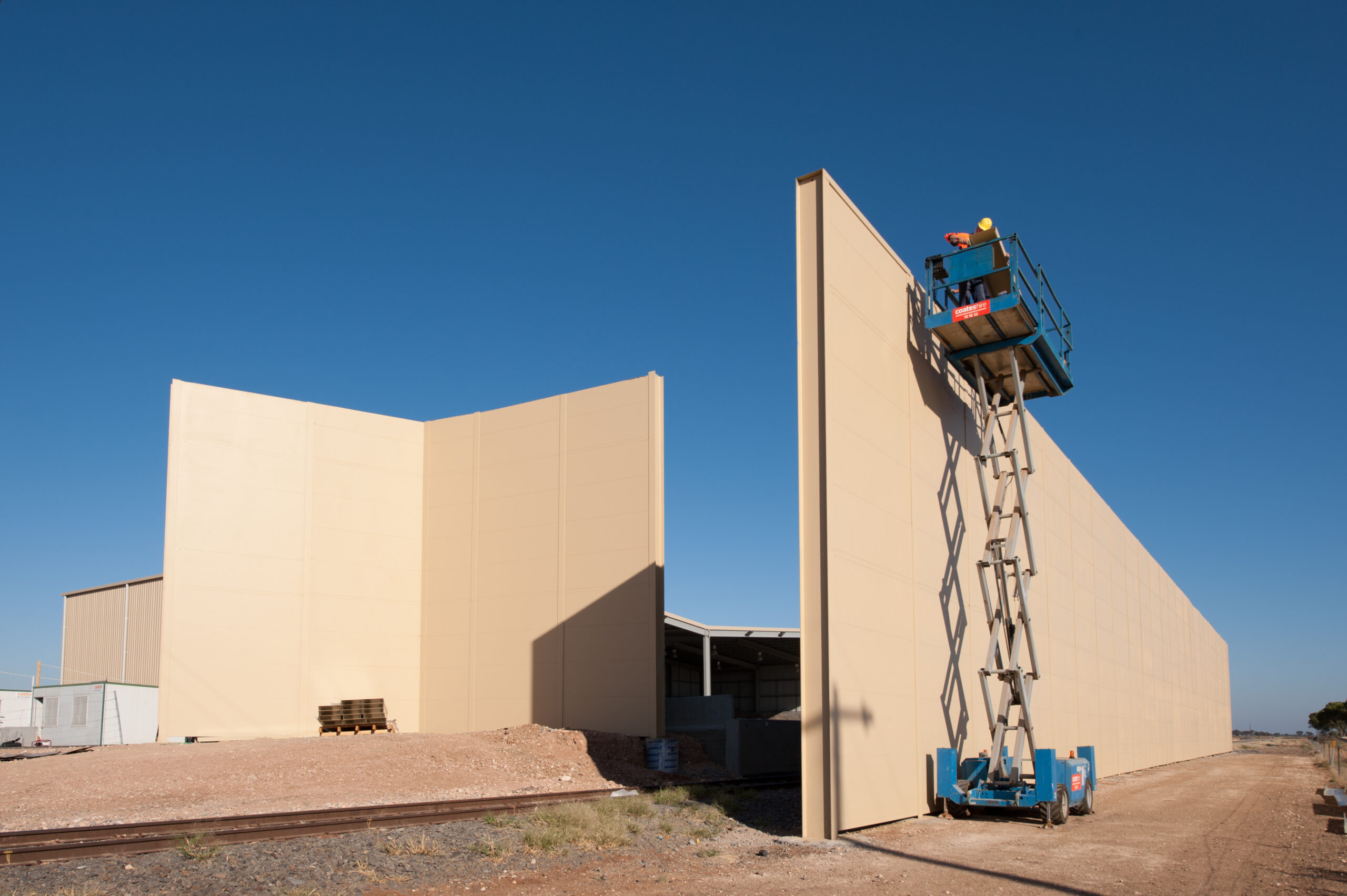 Reducing Noise Emissions in Mining | Noise Walls | Wallmark